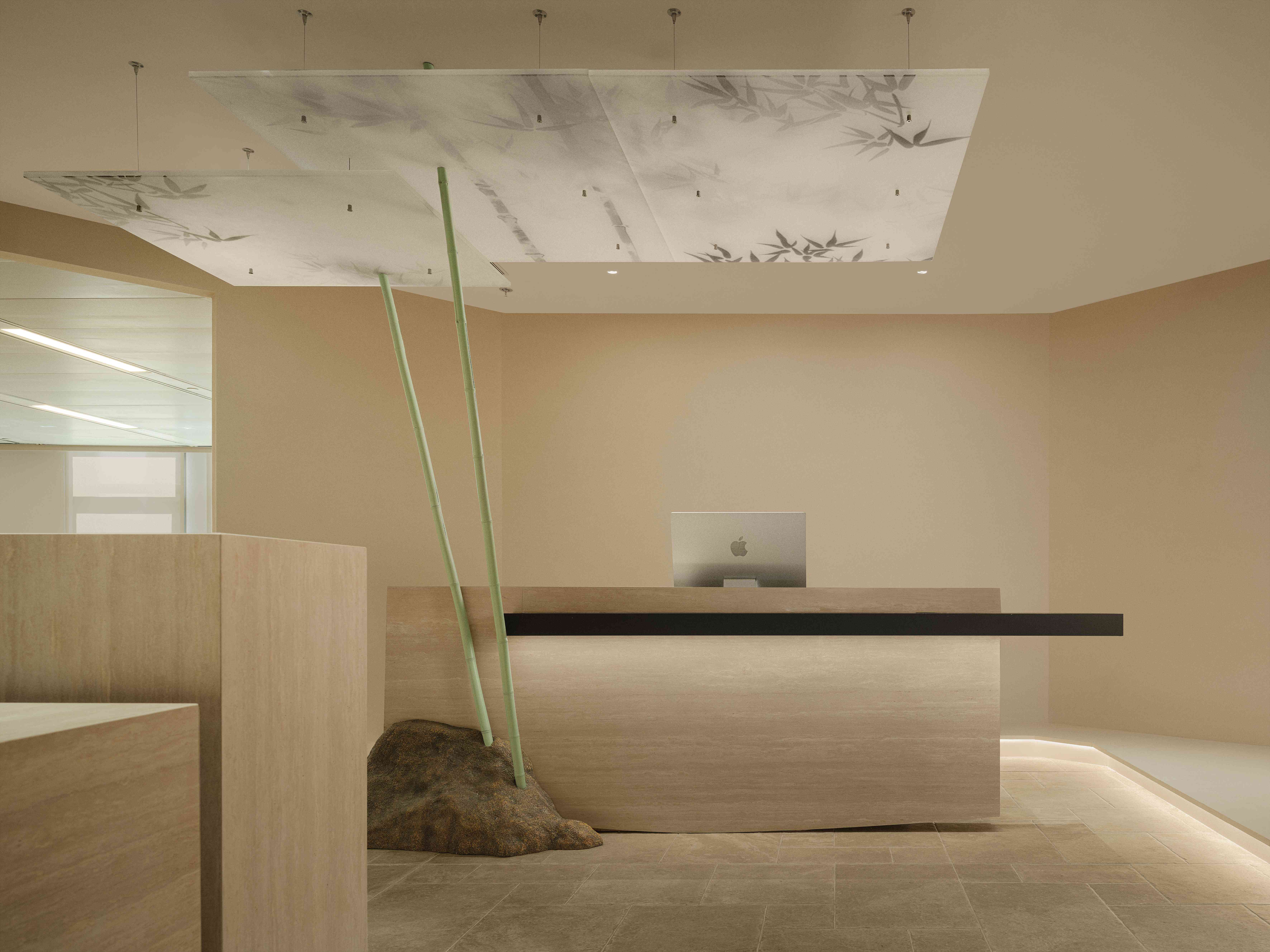aurora design combines bamboo structures and translucent screens at ...