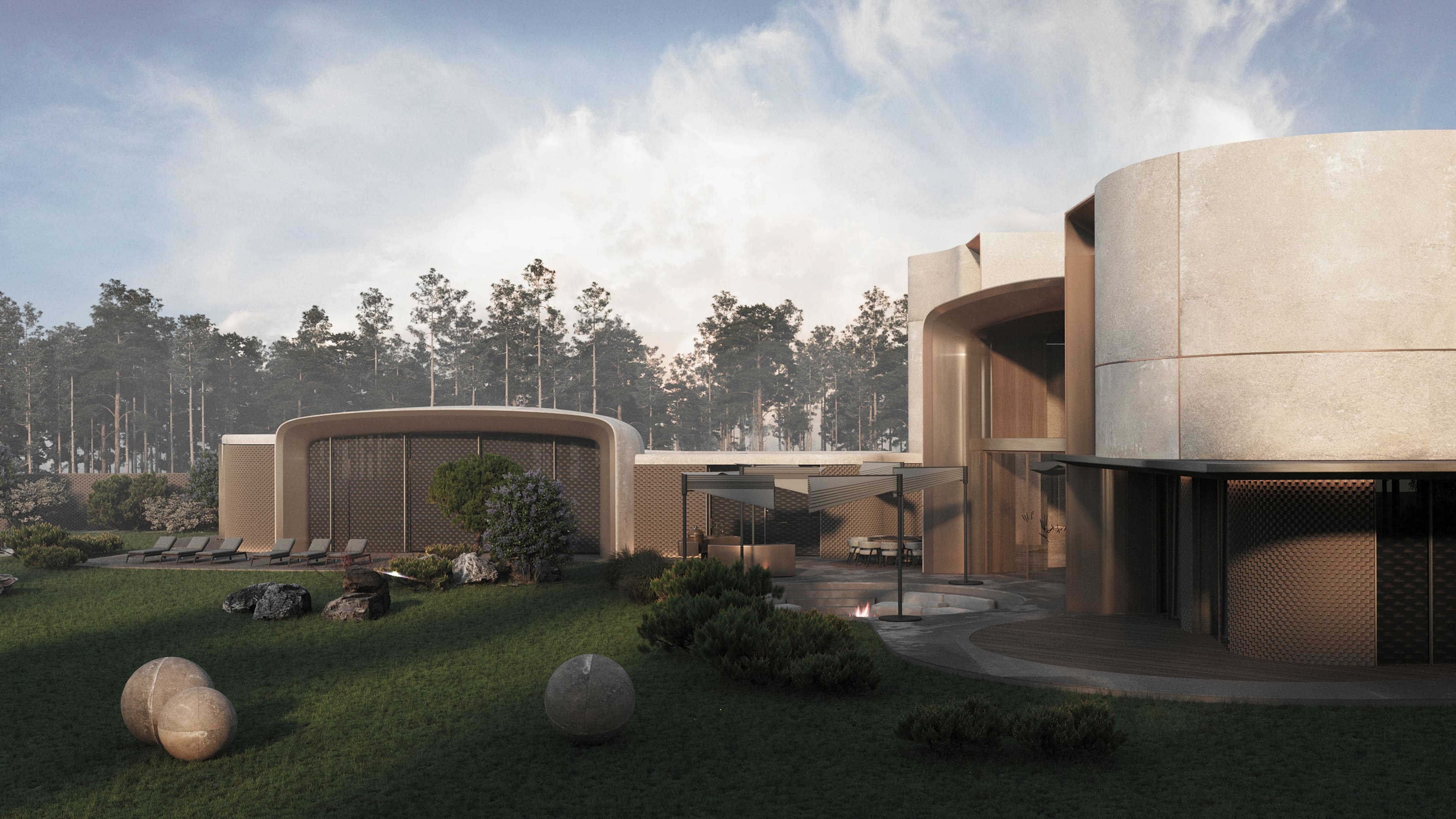 news: makhno design balances boldness and subtlely at lake house ...