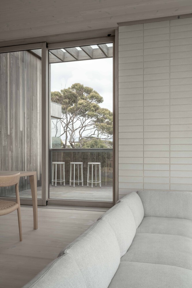 warm and subtle australian home interiors in wood and beam | the design ...