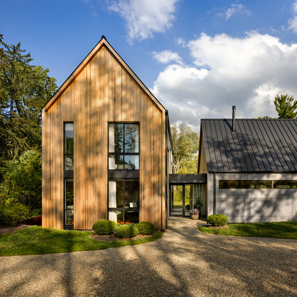 gable roof for briarcliff residence inspired by michigan farmstead ...
