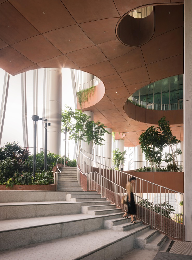 news: singapore's capitaspring tower promotes tropical urbanism through ...