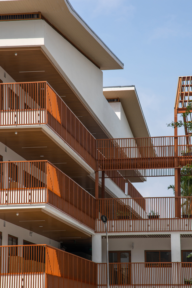 news: dich vong hau kindergarten is designed to promote indoor-outdoor ...