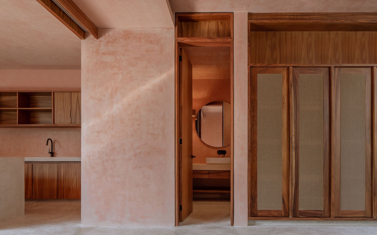 etorno tulum house is a tropical haven wrapped in serene terracotta ...