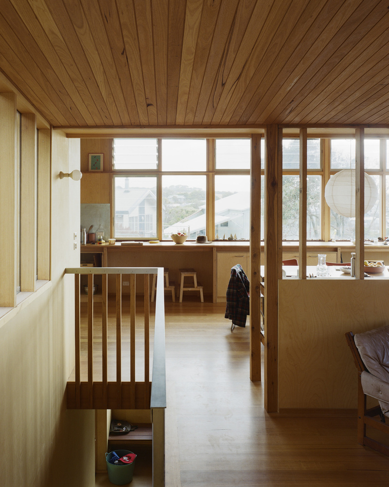 warm and subtle australian home interiors in wood and beam | the design ...