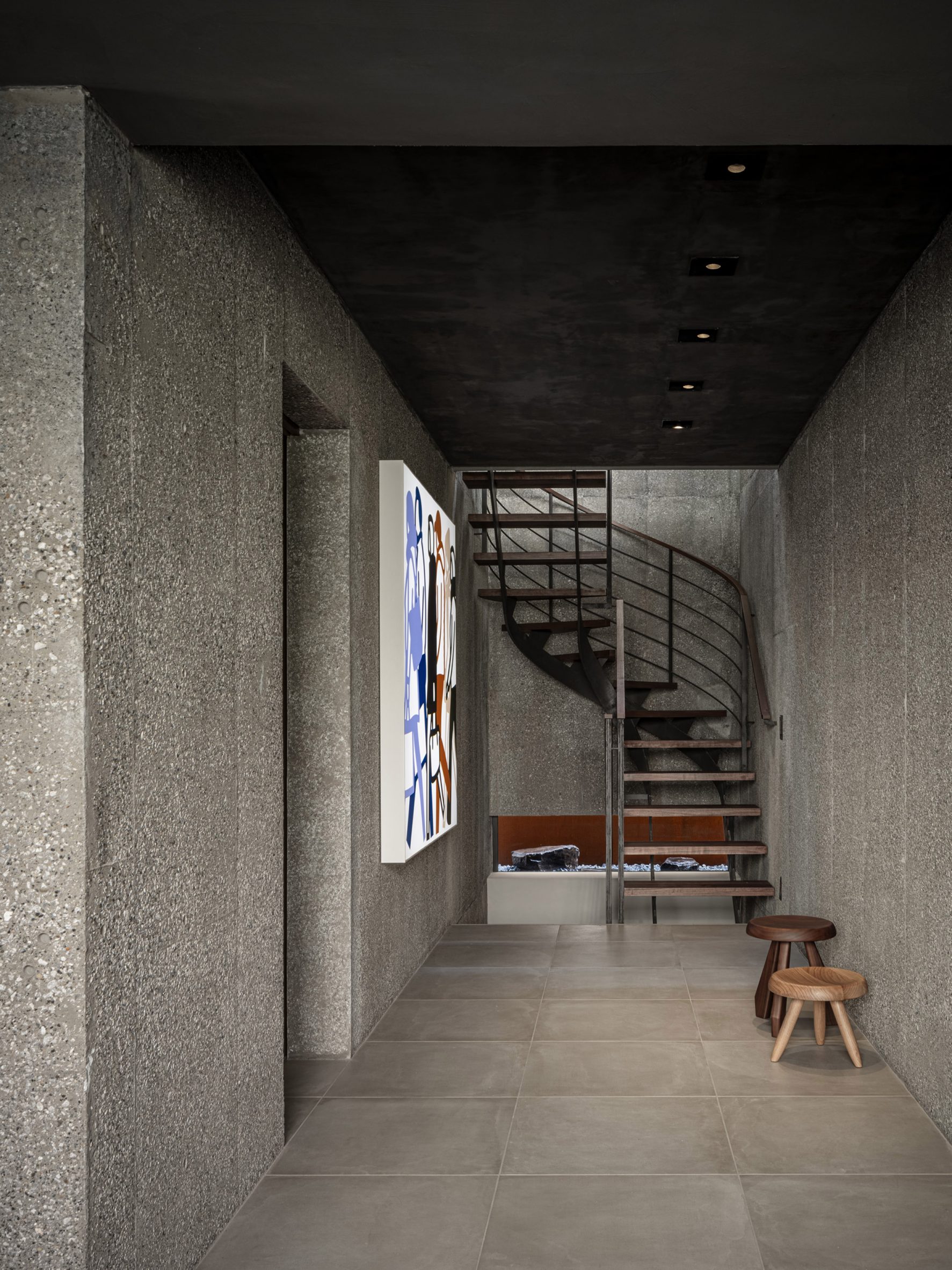 keiji ashizawa designs an introverted industrial minimalist house in ...