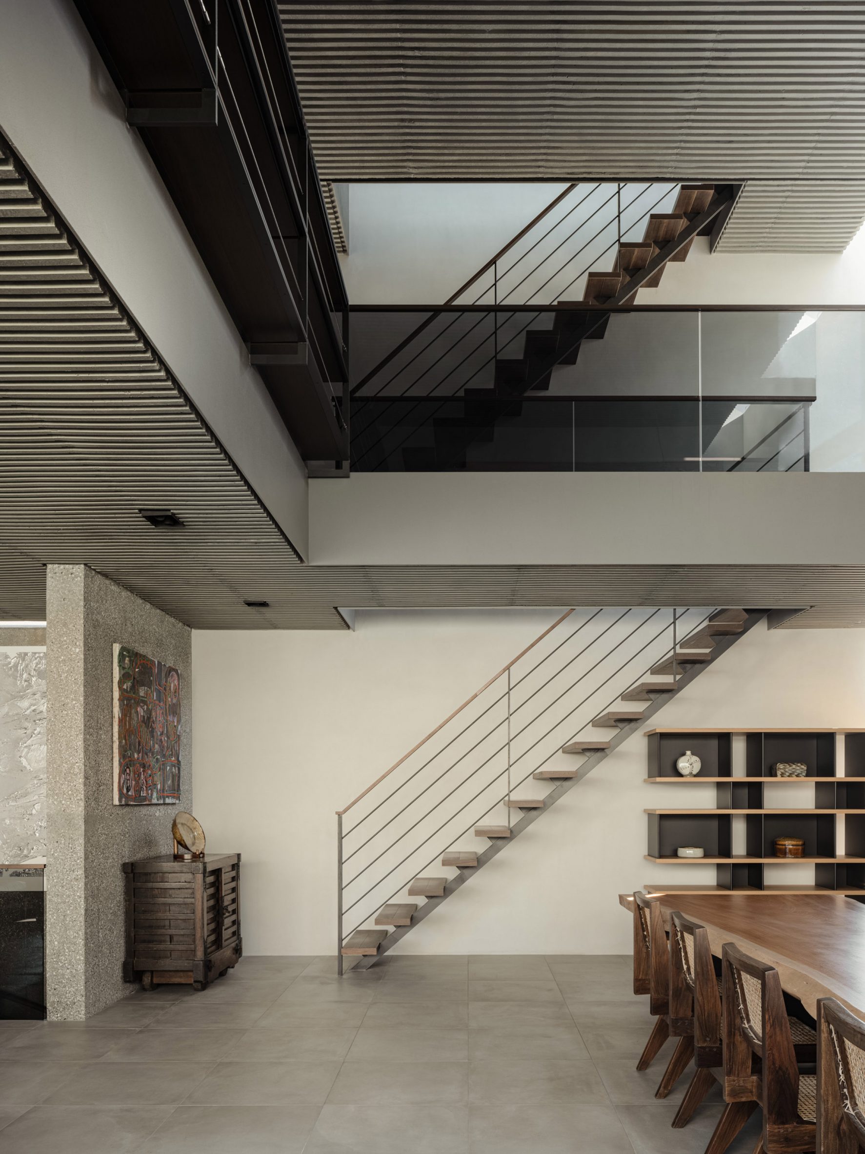 keiji ashizawa designs an introverted industrial minimalist house in ...