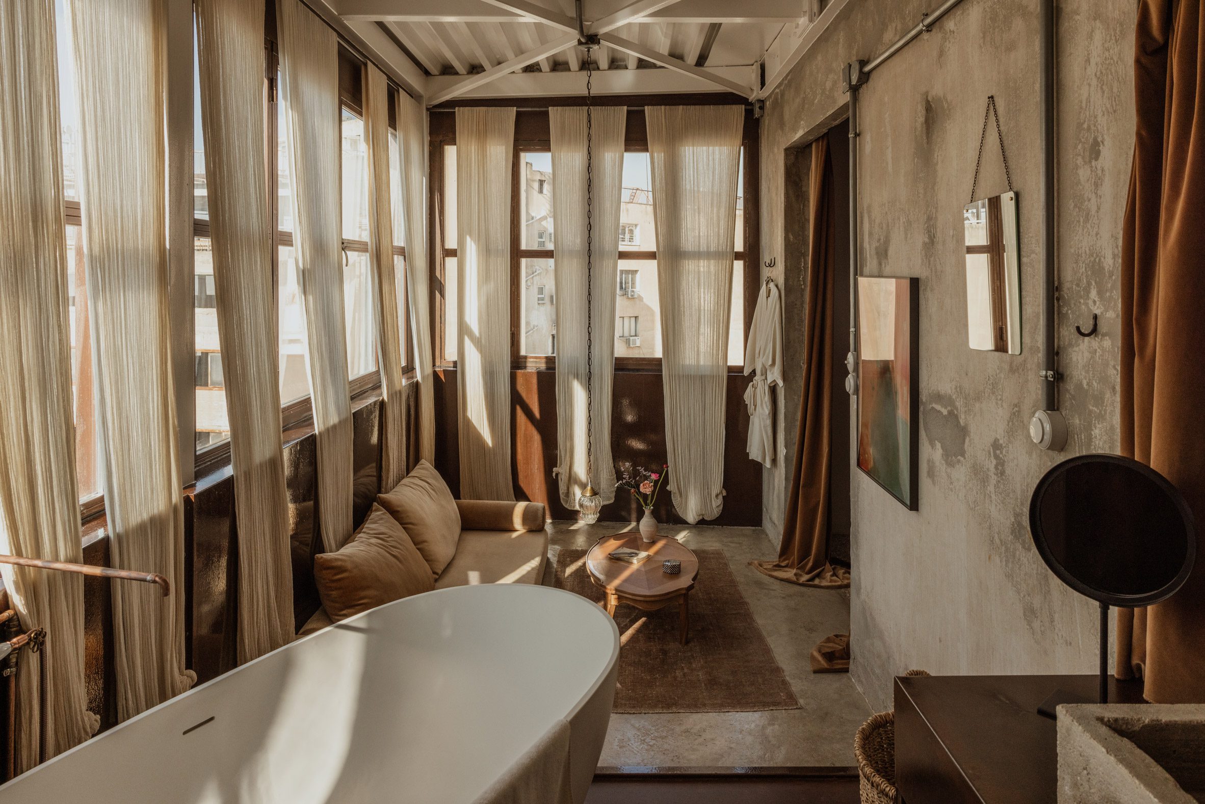 a raw and honest touch at the mona athens boutique hotel: project by ...