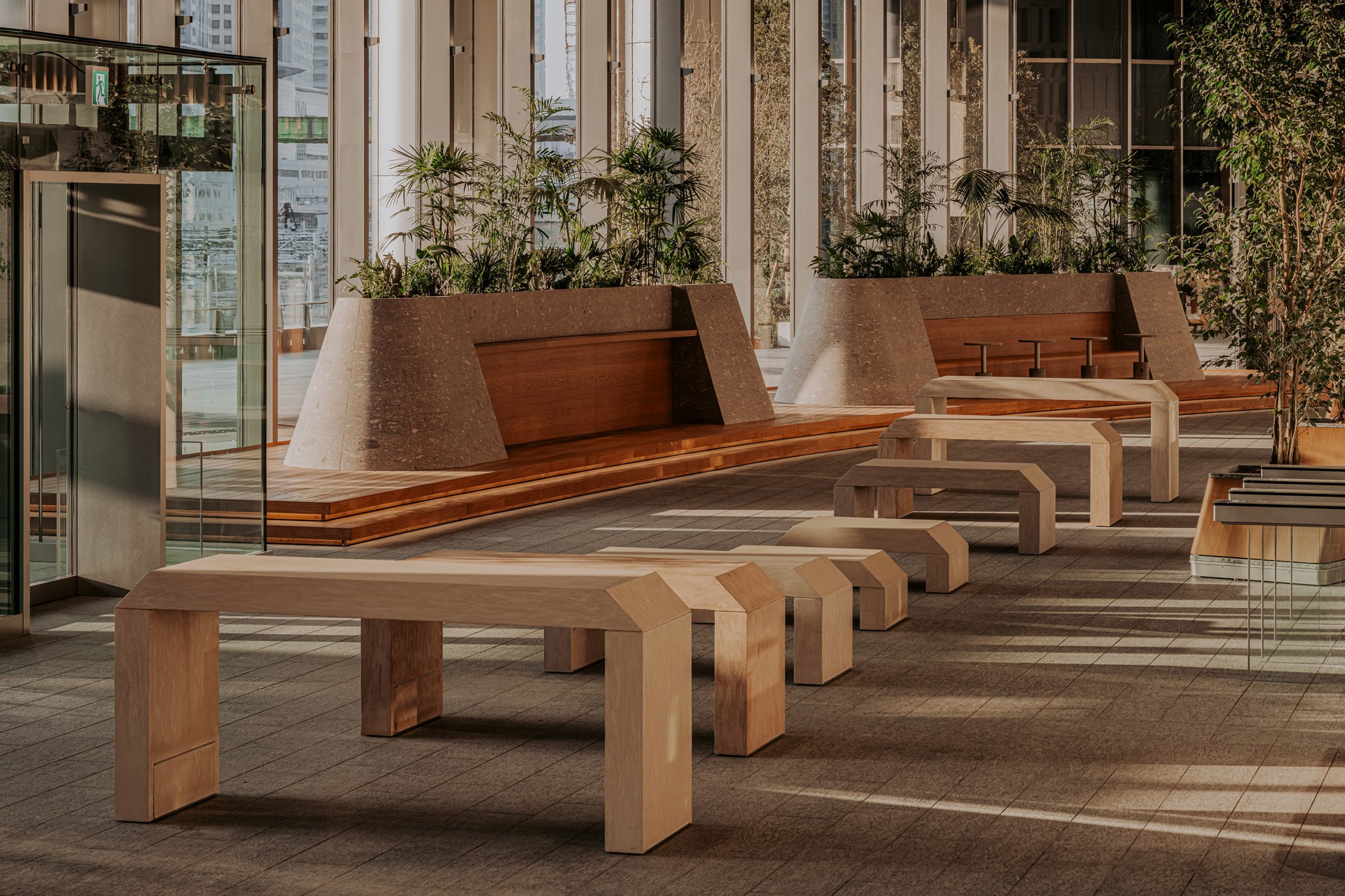 blue bottle coffee takanawa reimagines cafe as a transit-inspired ...