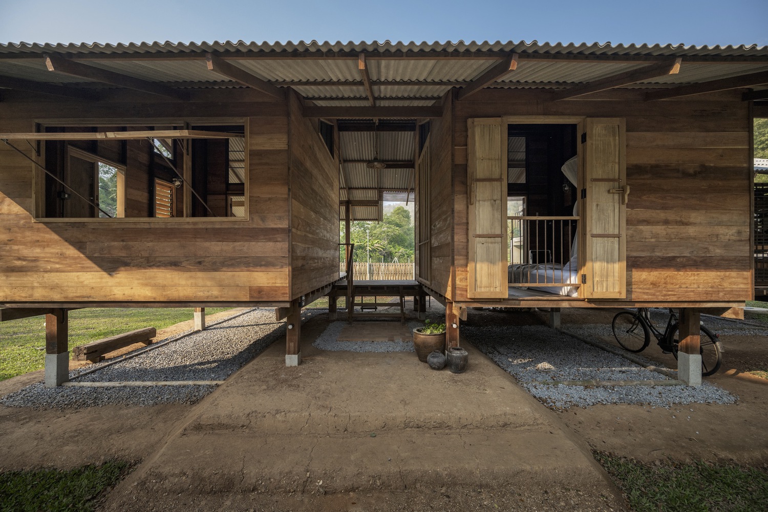 ing suk house celebrates culture and craftsmanship through stilt ...