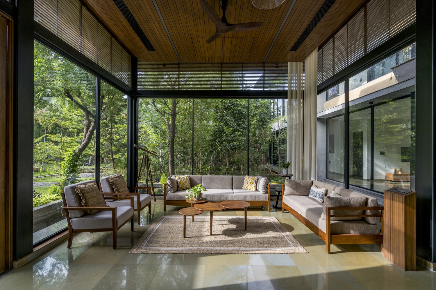 kalrav villa showcases natural abode with minimum footprint: project by ...