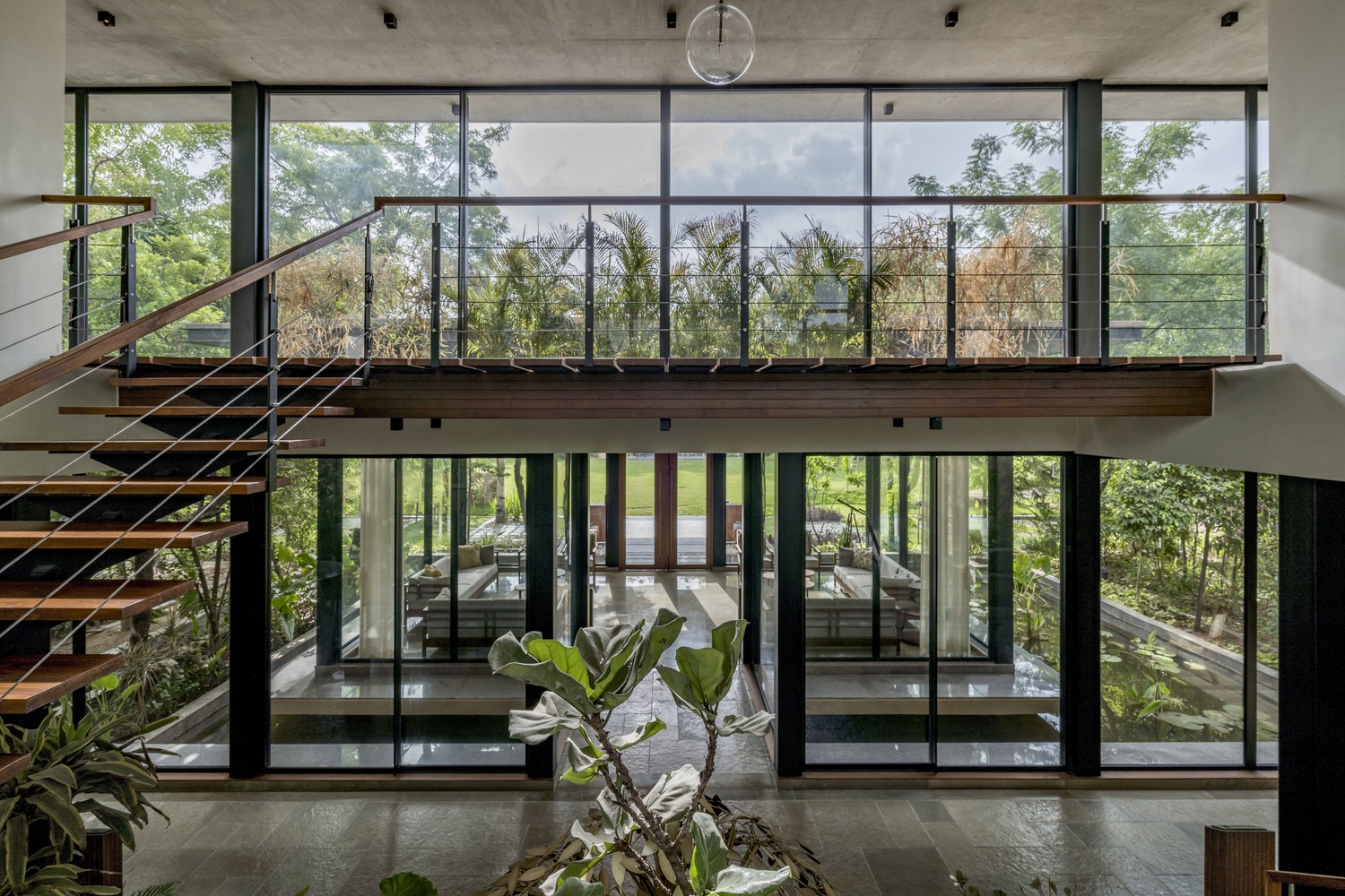 kalrav villa showcases natural abode with minimum footprint: project by ...