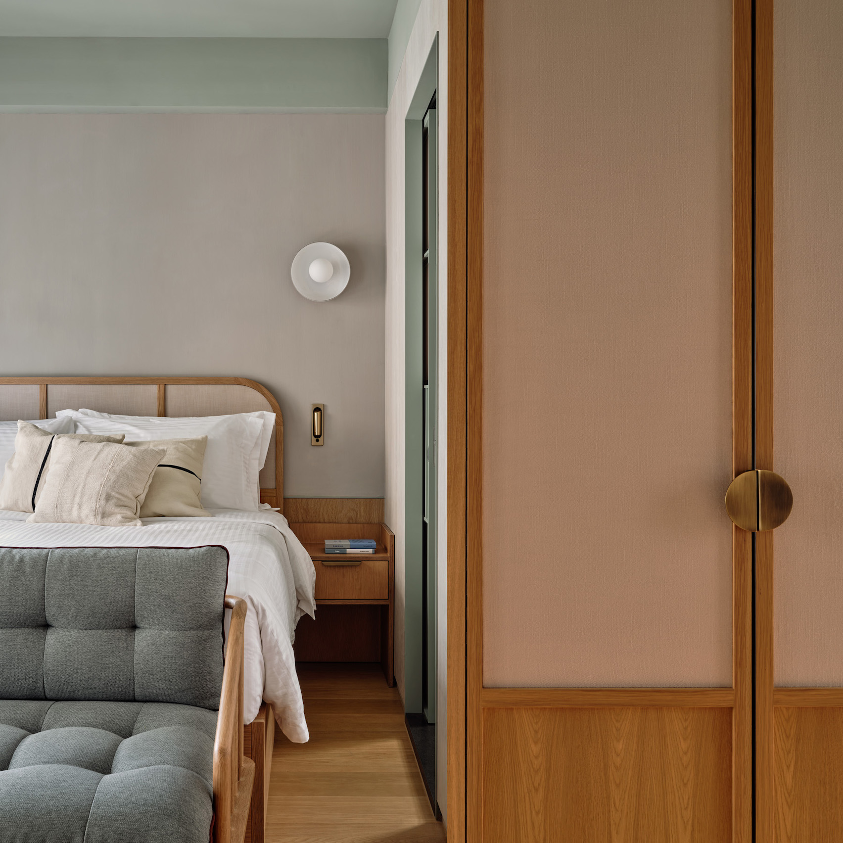 muted walls and avant-garde details at ying'nflo hotel in hong kong ...