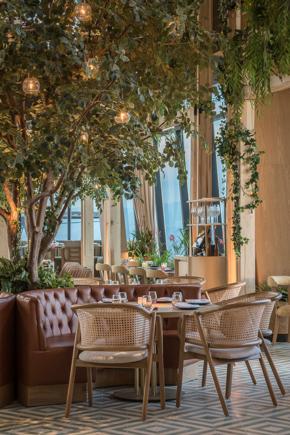 news: biophilic restaurant designs around the world for lively dining ...