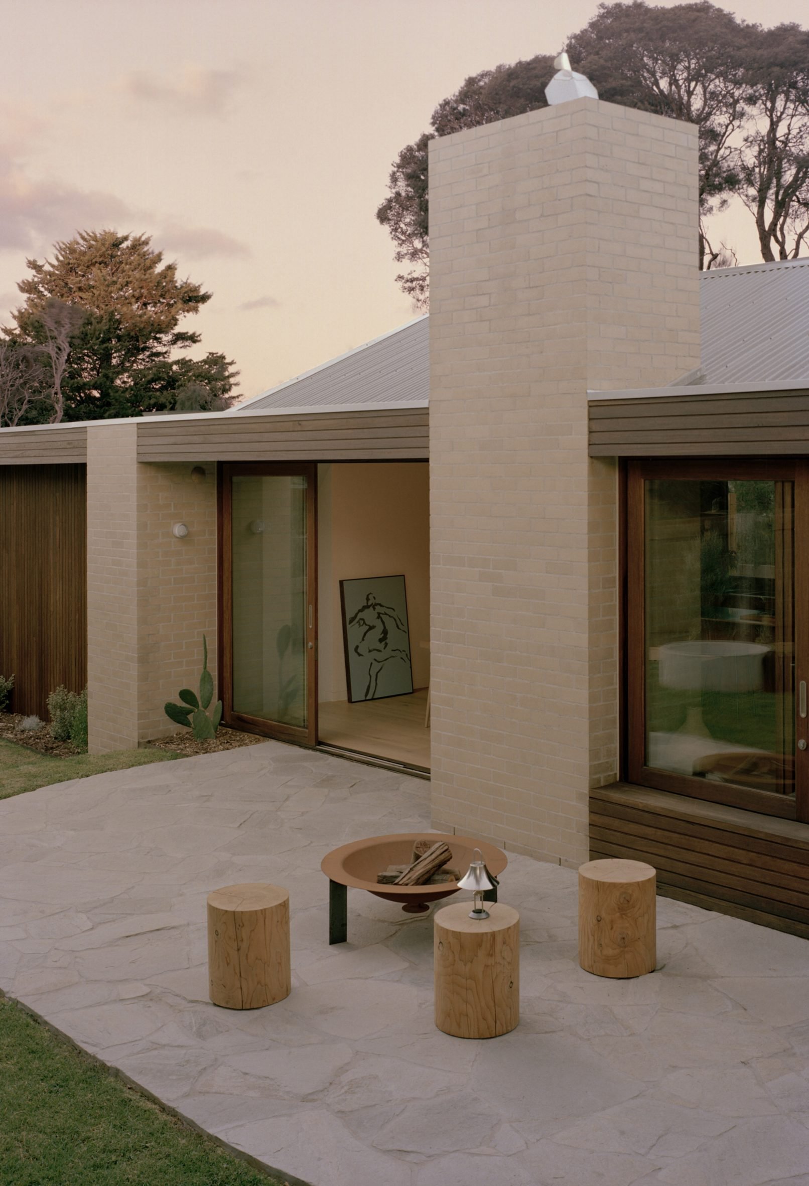 marianne house pairs timber and brick in open-plan interiors: project ...