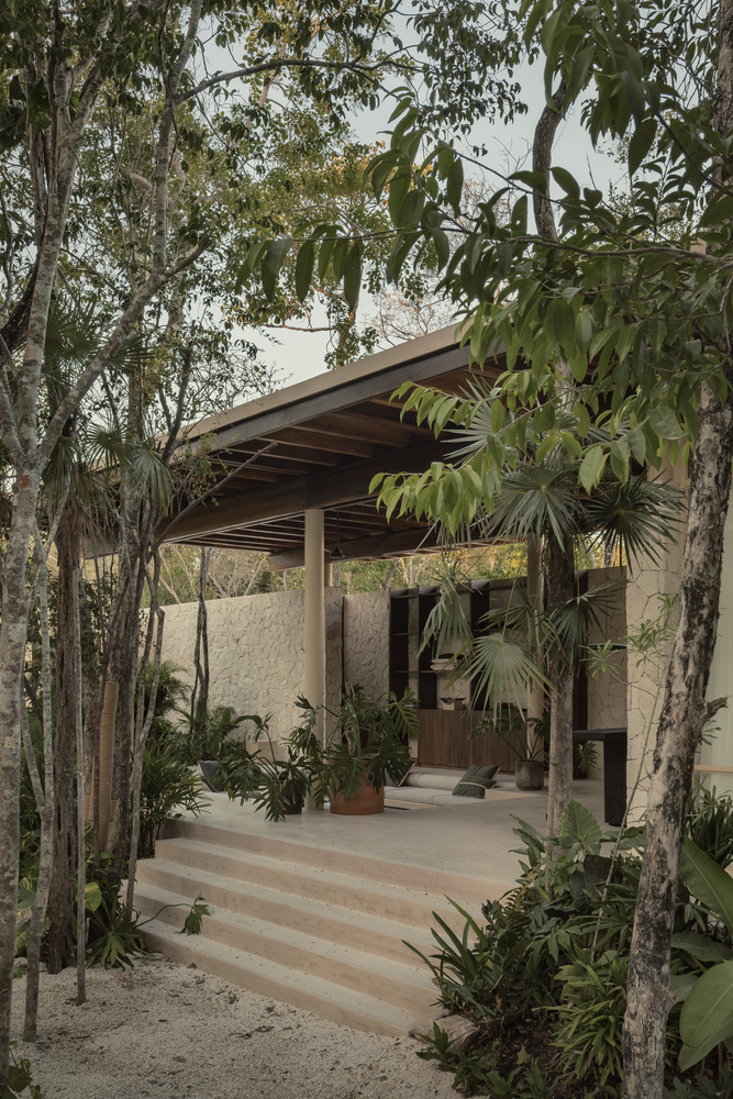 naboa hotel is a tranquil hideaway framed by tulum’s lush scenery ...