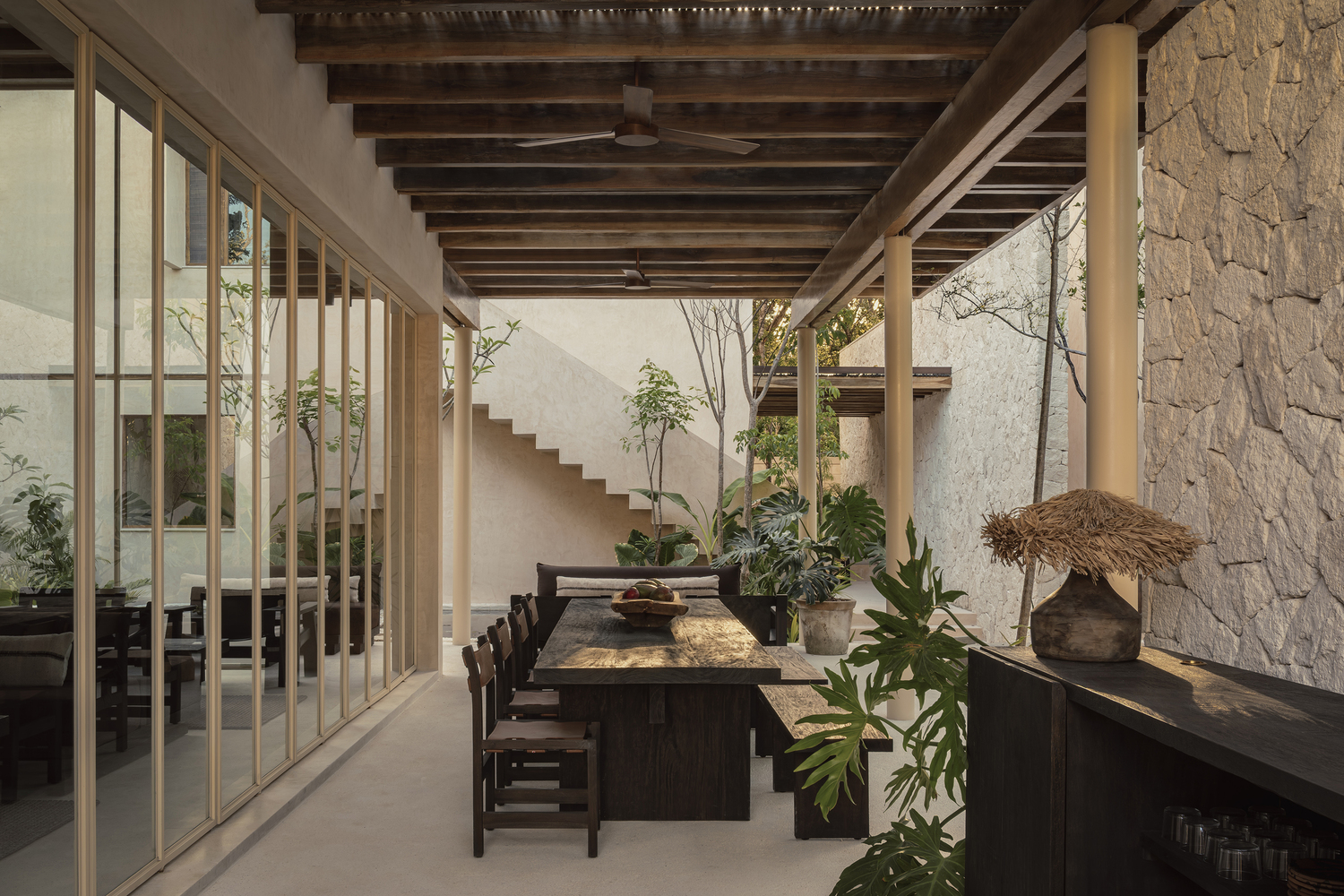 naboa hotel is a tranquil hideaway framed by tulum’s lush scenery ...