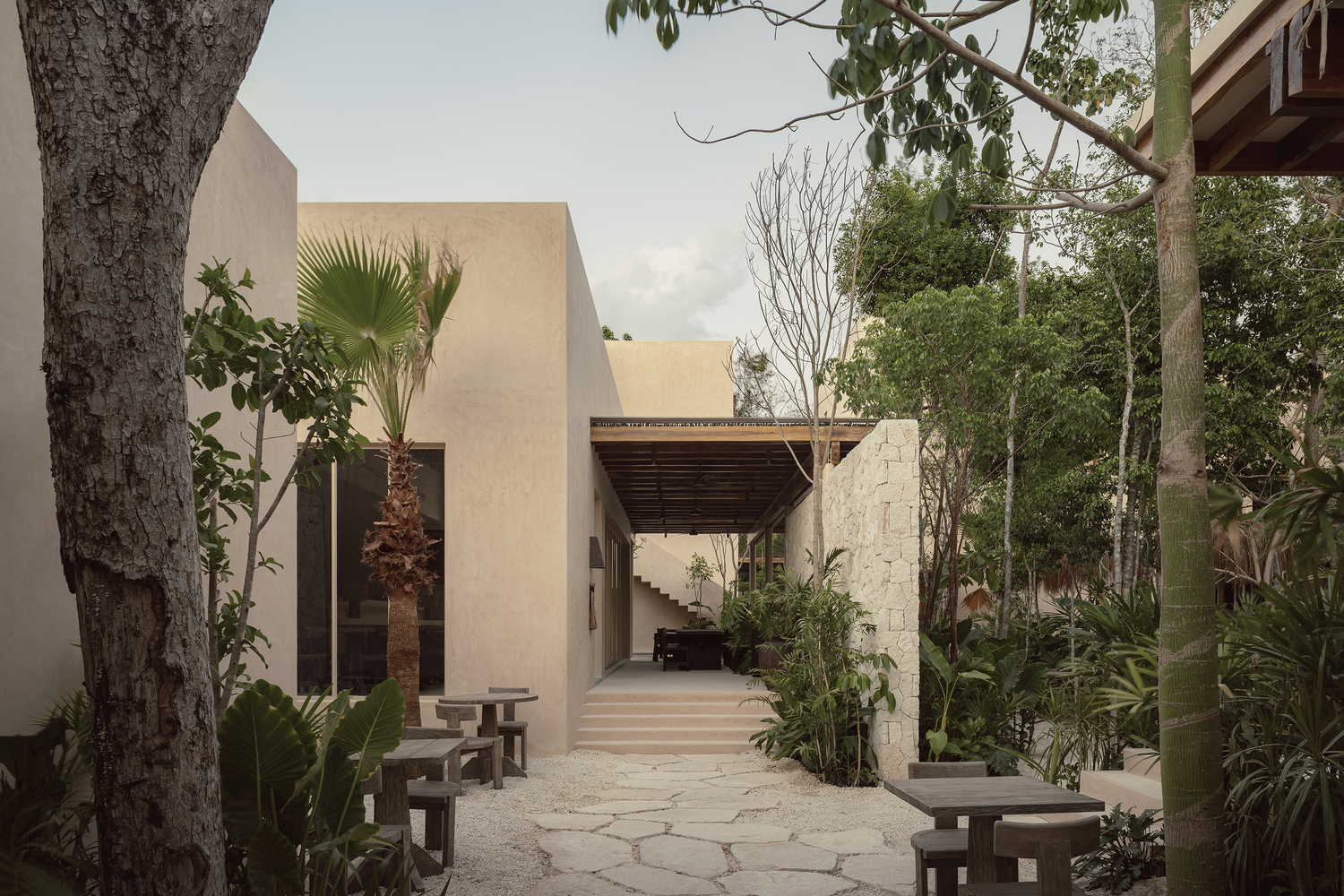 naboa hotel is a tranquil hideaway framed by tulum’s lush scenery ...