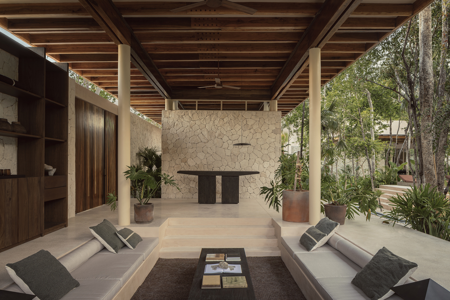 naboa hotel is a tranquil hideaway framed by tulum’s lush scenery ...
