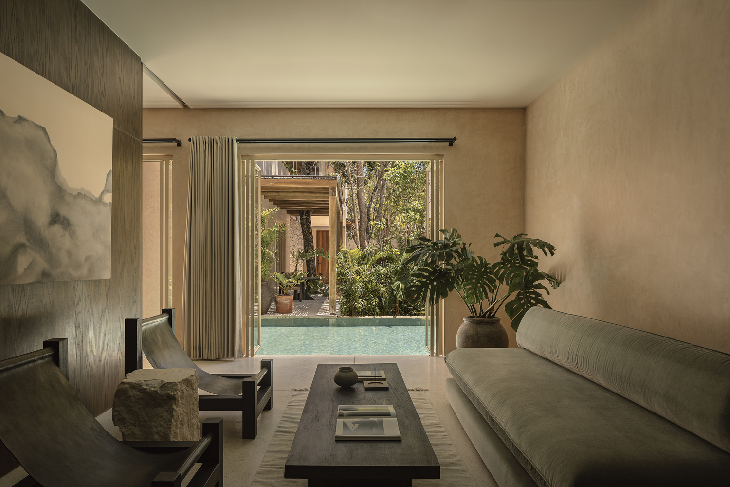 naboa hotel is a tranquil hideaway framed by tulum’s lush scenery ...