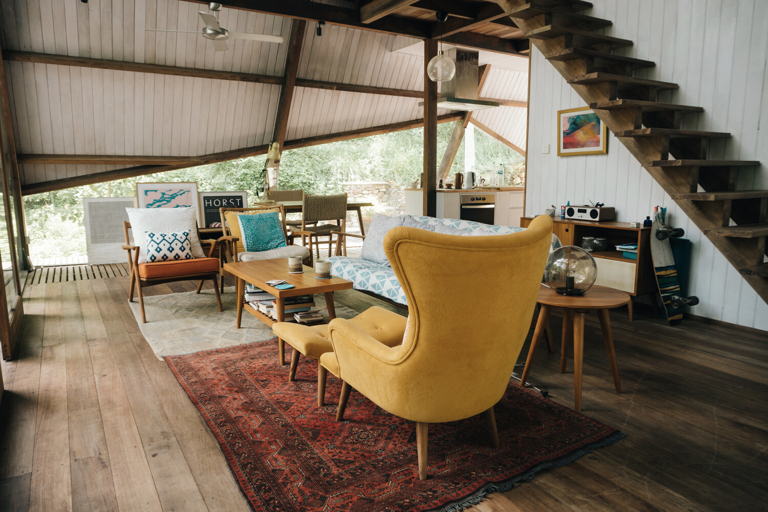 rl house is a stilt wooden sanctuary hidden amidst lombok's tranquil ...