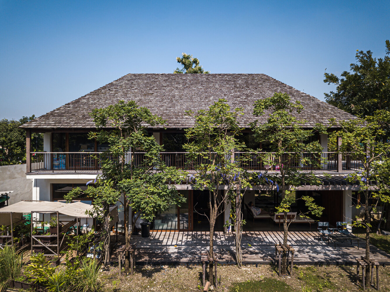 designing a camouflage of thai's suburban nature: project by studio ...