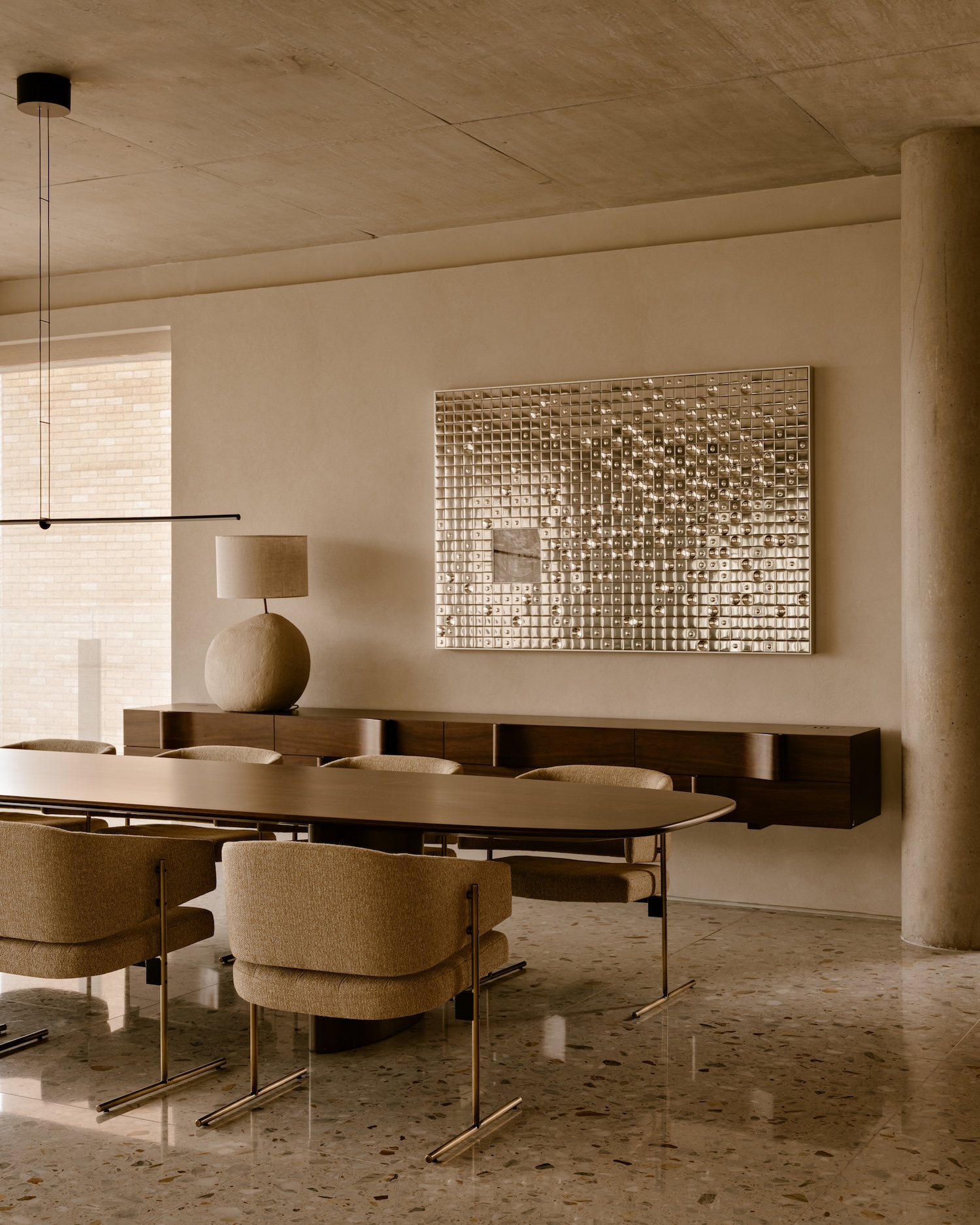 muted and earthy interiors for sete apartment in são paulo: project by studio arthur casas | the ...