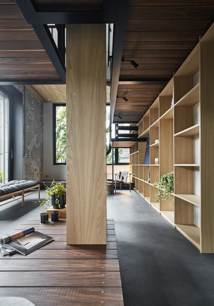treehouse-inspired home in taiwan with optimal shared space: project by ...