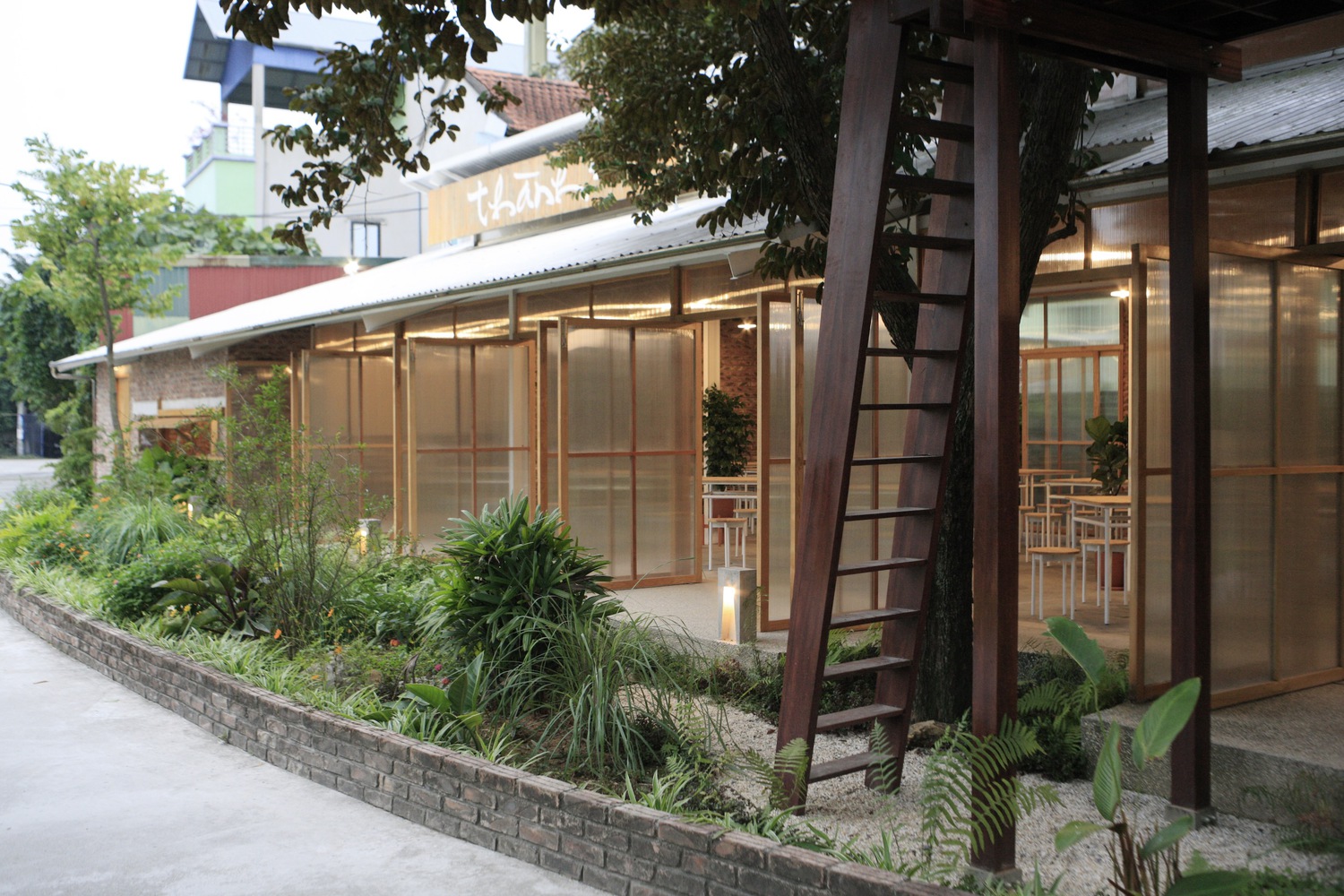 news: m.a.y atelier designed a subtle restaurant surrounded by vietnam ...