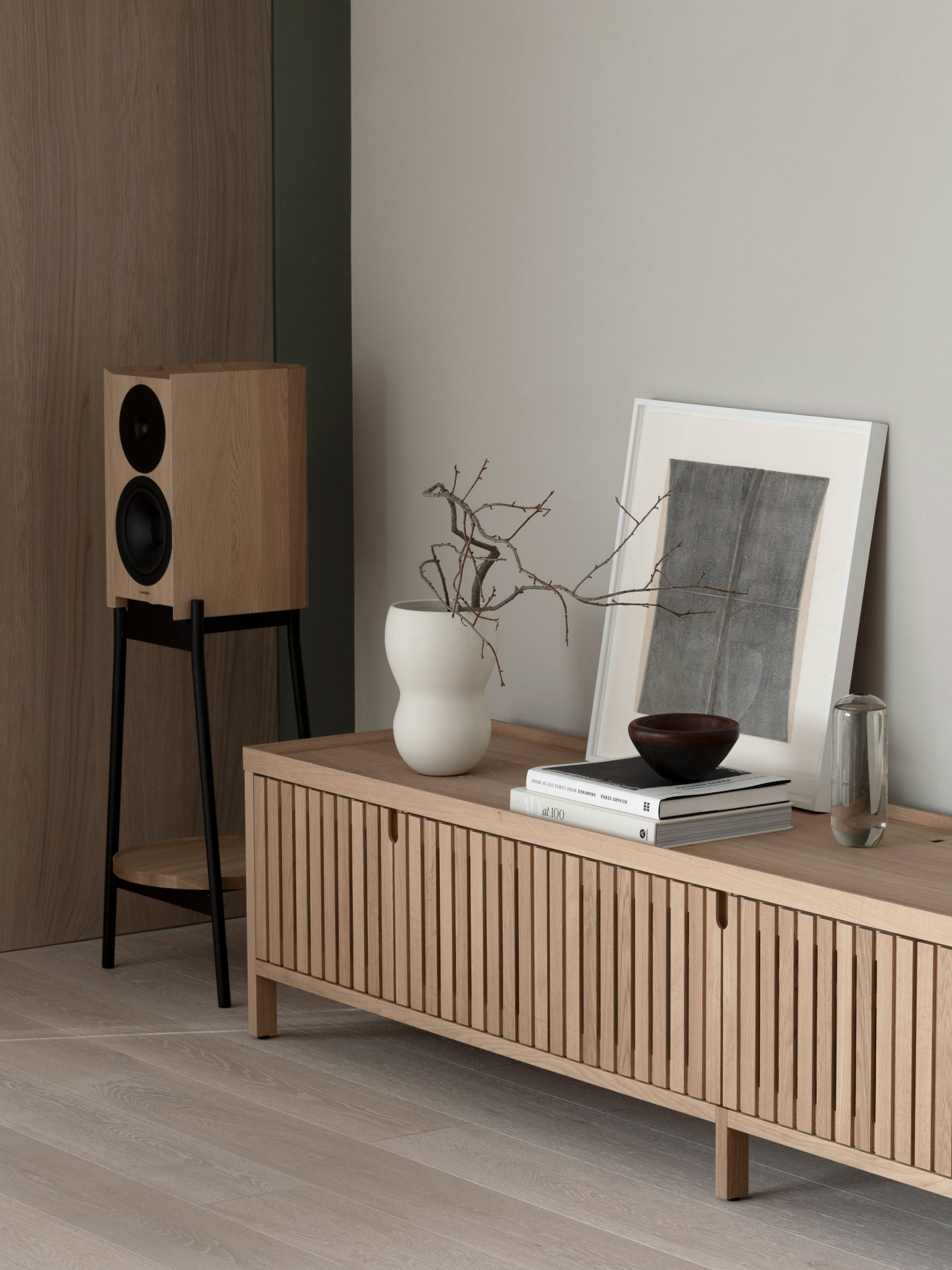 muted walls and subtle artworks complete a scandinavian home in tokyo ...